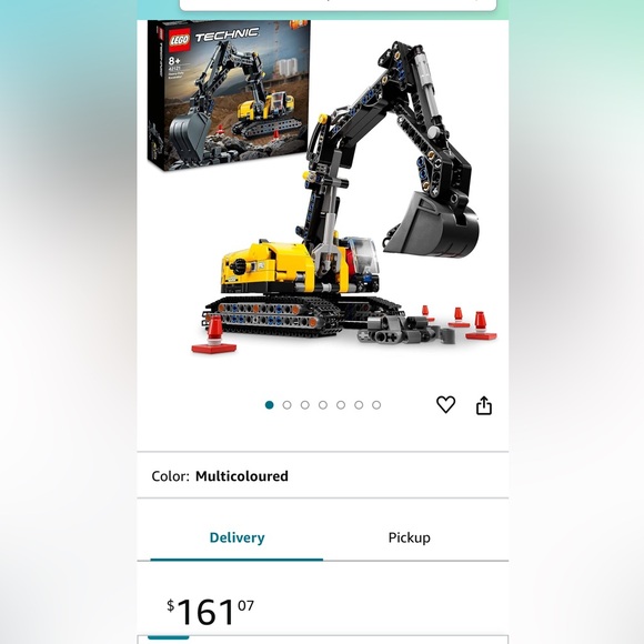Lego | Toys | Technic Lego Heavy Duty Excavator | Poshmark